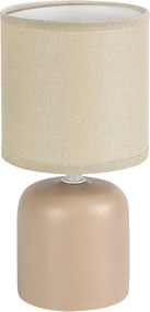 Rabalux Béžová stolní lampa Daphni pro žárovku E14 74053