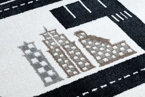Dywany Łuszczów Dětský kusový koberec Fun Track cream Rozměry koberců: 120x170