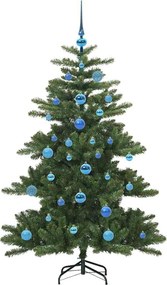 Umělý Skládací Vánoční Strom Zelená 150 cm PVC a ocel 3397660