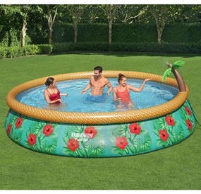 Bestway Fast Set Nafukovací bazénový set Paradise Palms 457 x 84 cm