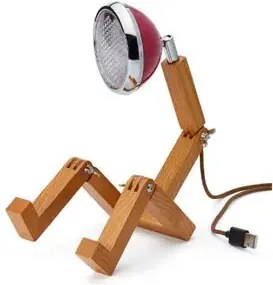 Piffany Mr. Wattson Mini Table Lamp světle červená / Stolní lampa / G4