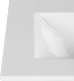 Comad Koupelnová skříňka s keramickým umyvadlem Dalia Cashmere 50 cm - kašmír