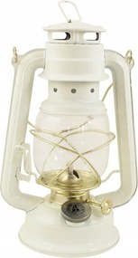 Lampa Petrolejová lucerna bílá knot