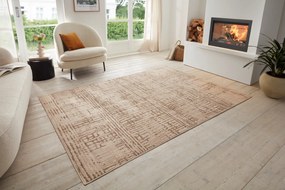 Hanse Home, Kusový koberec Terrain 105603 Sole Cream Brown, 200x280, hnědá, ložnice