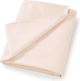 Béžové prostěradlo z bavlněného saténu 180x260 cm Cotton Sateen – Bianca