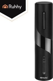 Automatický elektrický otvírák na víno 4 v 1, USB, černý Ruhhy 27312