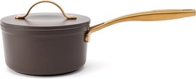 Elmich Nepřilnavý keramický rendlík Zen Ø 16 cm - hnědo zlatá