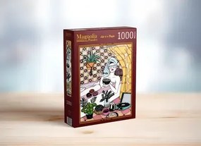MAGNOLIA Puzzle Koupel a cereálie / 1000 dílků / 48 x 68 cm