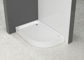 LOR 120x80 Levá Sprchová vanička asymetrická, akrylát