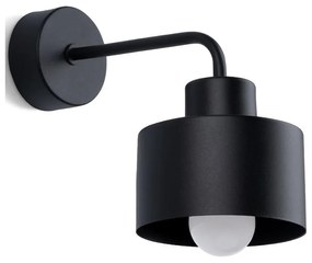 Sollux | Sollux SL.1129 - Nástěnná lampa SAVAR 1xE27/60W/230V černá | SLX0922