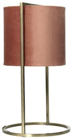 Stolní dekorační lampa Santos Pink&amp;Gold výška 45cm
