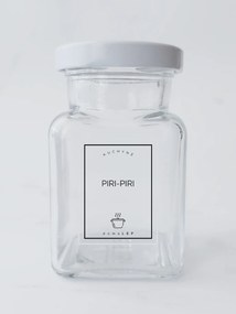 Samolepka na kořenky PIRI-PIRI průhledná 3 × 4 cm základní písmo