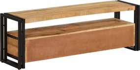 TV skříňka 120 x 30 x 40 cm masivní mangovníkové dřevo 338466
