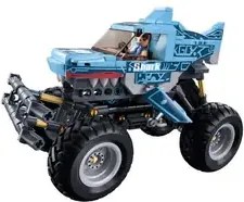 Sluban Power Bricks Natahovací Off-road Modrý Žralok