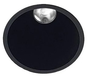 LED2-LED Koupelnové svítidlo ZERO LED/10W/230V 4000K CRI 95 IP43 černá pr.10,9cm 2280243