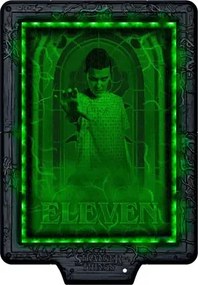 Clementoni 35611 Svítící metamorfické puzzle Stranger Things: Lov Demo