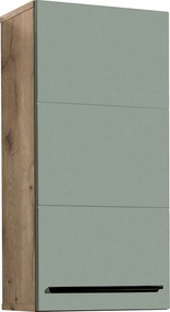 XXXLutz ZÁVĚSNÁ SKŘÍŇKA, zelená, barvy dubu, 34/70/23 cm Xora - Koupelnové série - 001279019210