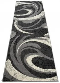 Koberec Běhoun CHEAP 2641A tmavě šedý Rozměr: 70x300 cm