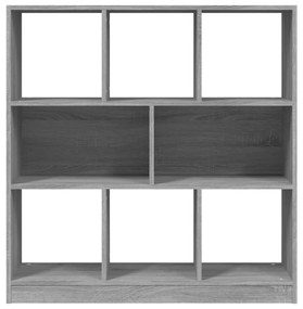 Knihovna šedá sonoma 97,5 x 29,5 x 100 cm kompozitní dřevo