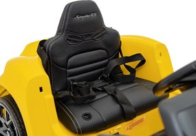 Ramiz Dětské autíčko Porsche Spyder RS 718 MP4, žluté