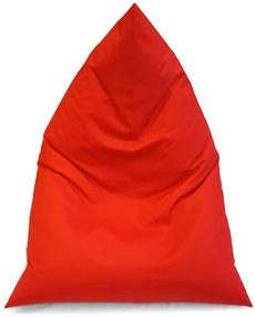 Červený sedací vak BeanBag Triangle scarlet rose