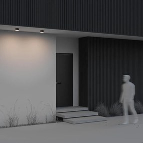 M O430CL-L15B3K Stropní svítidlo Zon IP65 3000K 15W černý hliník teplá bílá - MAYTONI