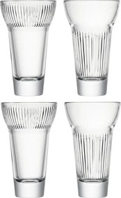 Skleničky v sadě 4 ks na panáky 220 ml Mix – La Rochére
