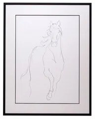 Obraz Kler Accessories Obrys koně