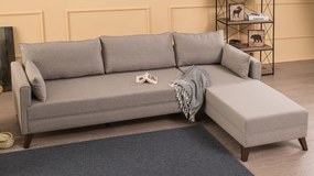 Hanah Home Designová pohovka BELLA krémová pravá 275 cm 825BLC1513