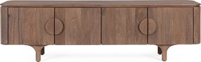 BIZZOTTO TV stolek LATUR hnědý 170x50 cm 8051836840768