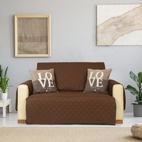 4Home Přehoz na křeslo Doubleface čokoládová/hnědá