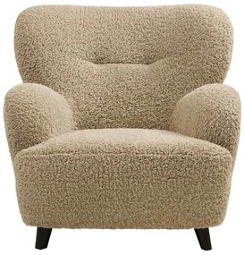 Designové křeslo Uruchillay světle hnědé