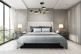 Toolight, LED stropní svítidlo APP1002-6C, zlatá-černá, OSW-06151