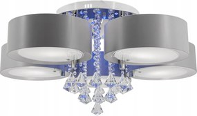 Stropní svítidlo glamour DRS8006/5 8C Grey 27 Led šedá