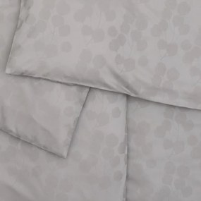 SCANquilt povlečení ELEGANT PLUS eukalyptus kakaová 140 x 200/70 x 90 cm