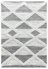 Ayyildiz, Kusový koberec Pisa 4709 Grey, 60x110, šedá, ložnice