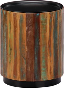 vidaXL Konferenční stolek 38 x 45 cm masivní recyklované dřevo [244925] Barva: Hnědá