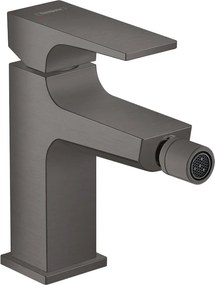 Hansgrohe Metropol, bidetová baterie stojánková s Push-Open, kartáčovaný černý chrom, HAN-32520340