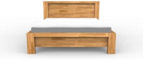 Masivní postel IMPERIAL - Solwo Design Dřevo a odstín oleje: BUK Cink - Olej odstín BO105, Rozměr spací plochy: 180x200