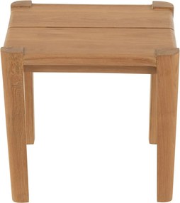 Stolek Bruce z přírodního teakového dřeva – 40*40*35 cm