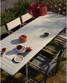 Kovový zahradní jídelní stůl 100x205 cm Brela – Kave Home