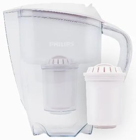 Philips Konvice - Filtrační konvice s mikrofiltrací, 1500 ml, bílá/čirá AWP2900/10