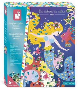 Janod Sada Maxi Obrázky s flitry Mořské panny Atelier