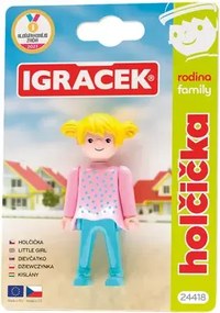 EFKO Figurka Igráček Rodina Holčička / Kloubová / 7,5 cm / od 3 let