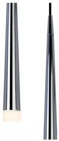 Minimalistické svítidlo Stylo 3 chrom
