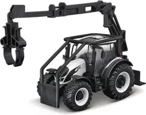 Bburago FARMLAND Lesní traktor se 3 kládami Traktor Valtra N174 / 10 c