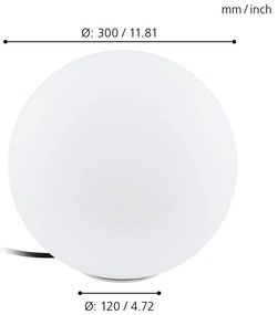 EG 98101 Venkovní stojací svítidlo MONTEROLO 98101 - EGLO