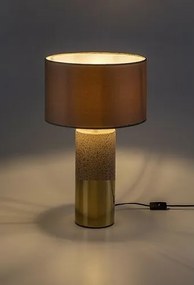 Rabalux 74219 dekorativní keramická stolní lampa Yelda, hnědá