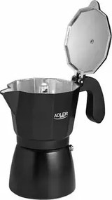 Adler AD 4421 Moka konvička na 6 šálků 320 ml černá