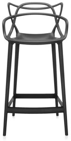 Barová židle Masters Stool výška 99 cm černá, Kartell - Masters Stool 5869 (výška 99 cm)